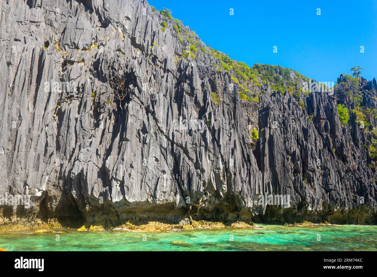 Amazing views from a boat trip in the rocky islands and cliffs in El ...