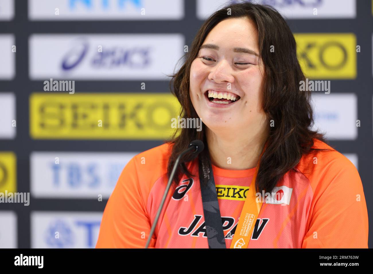 National Athletics Centre, Budapest, Hungary. 26th Aug, 2023. Haruka ...