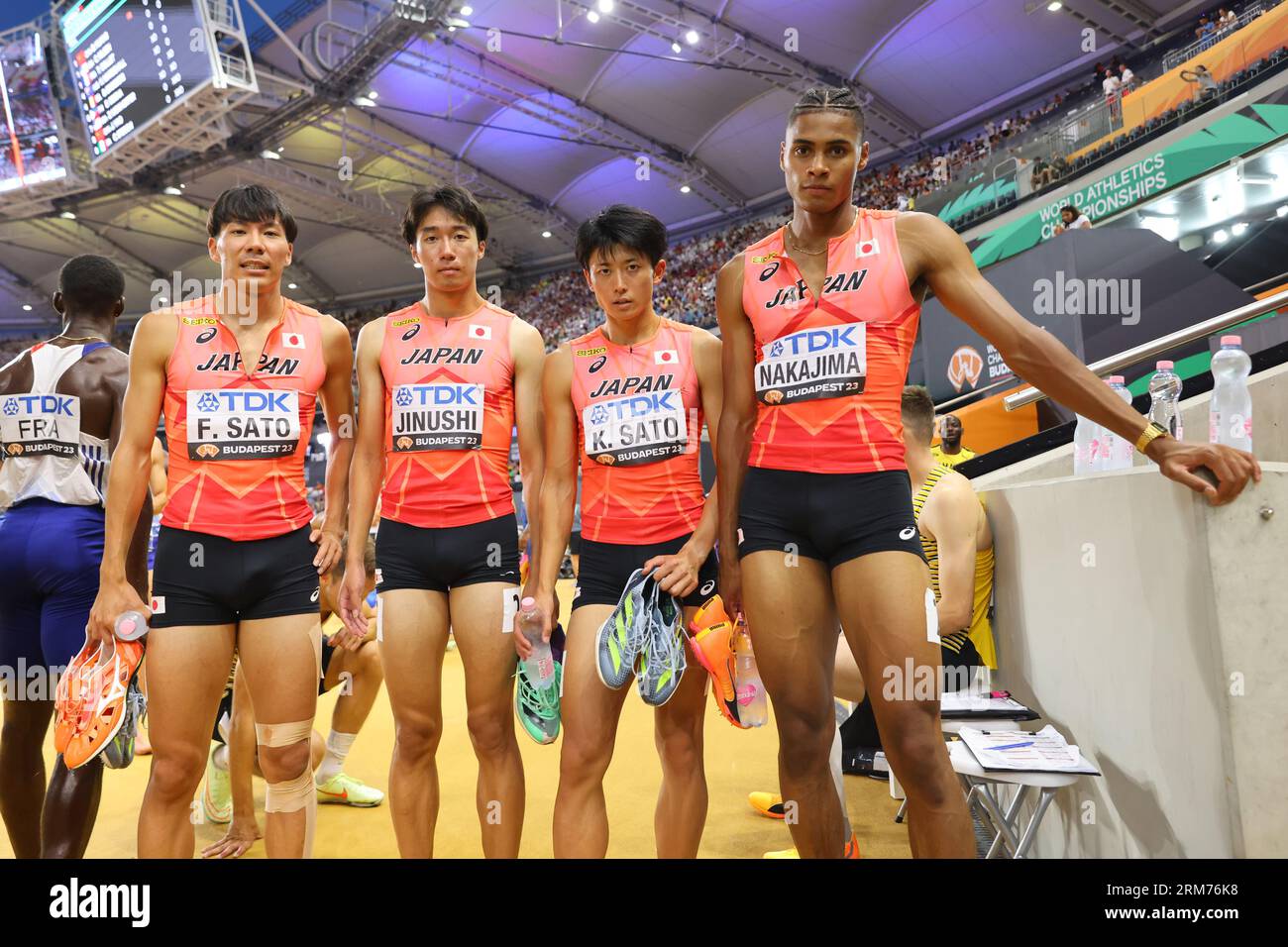 National Athletics Centre, Budapest, Hungary. 26th Aug, 2023. (L-R ...
