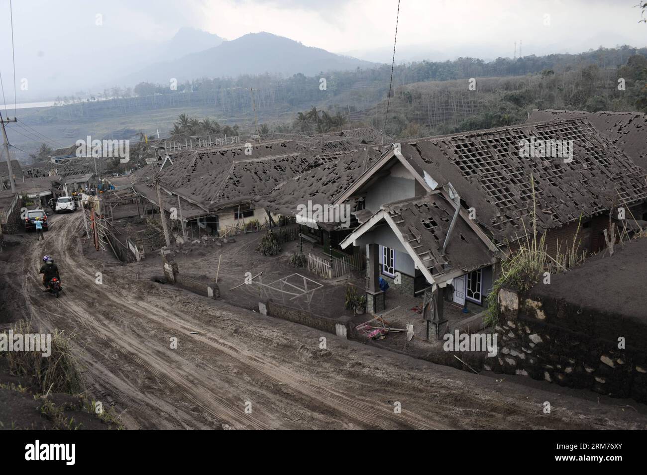 Kelud volcano crater hi-res stock photography and images - Alamy