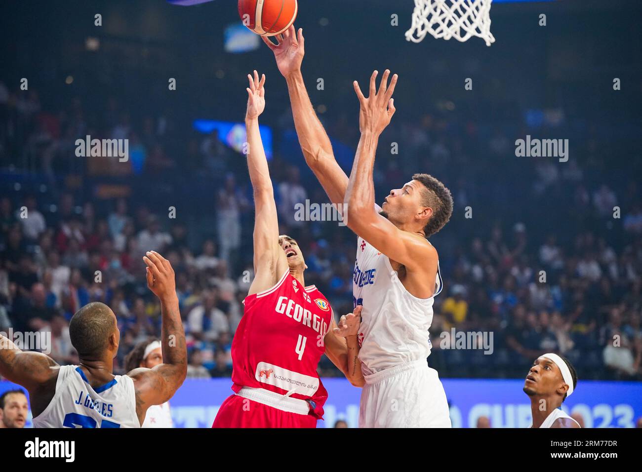 (L-R) Rati Andronikashvili (GEO), Edy Tavares (CPV), AUGUST 26 2023 ...