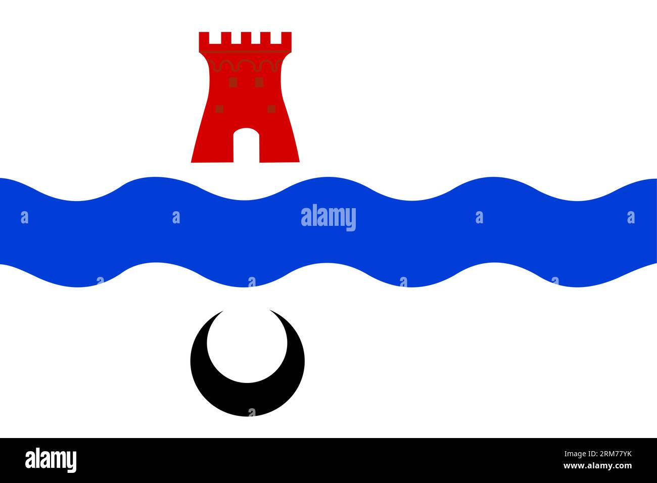 Flag of Leidschendam-Voorburg Municipality (South Holland or Zuid ...