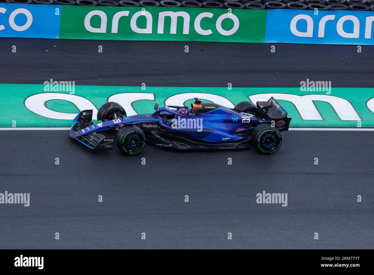 ZANDVOORT, NETHERLANDS - AUGUST 26: Alexander Albon of Williams Racing ...