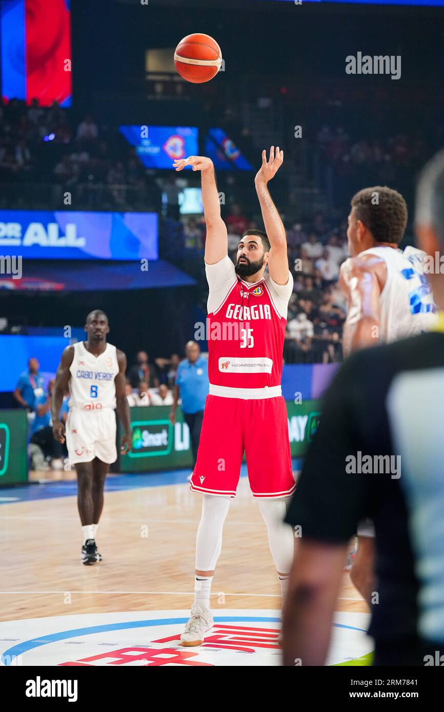 Goga Bitadze (GEO), AUGUST 26 2023 - Basketball : FIBA Basketball World ...