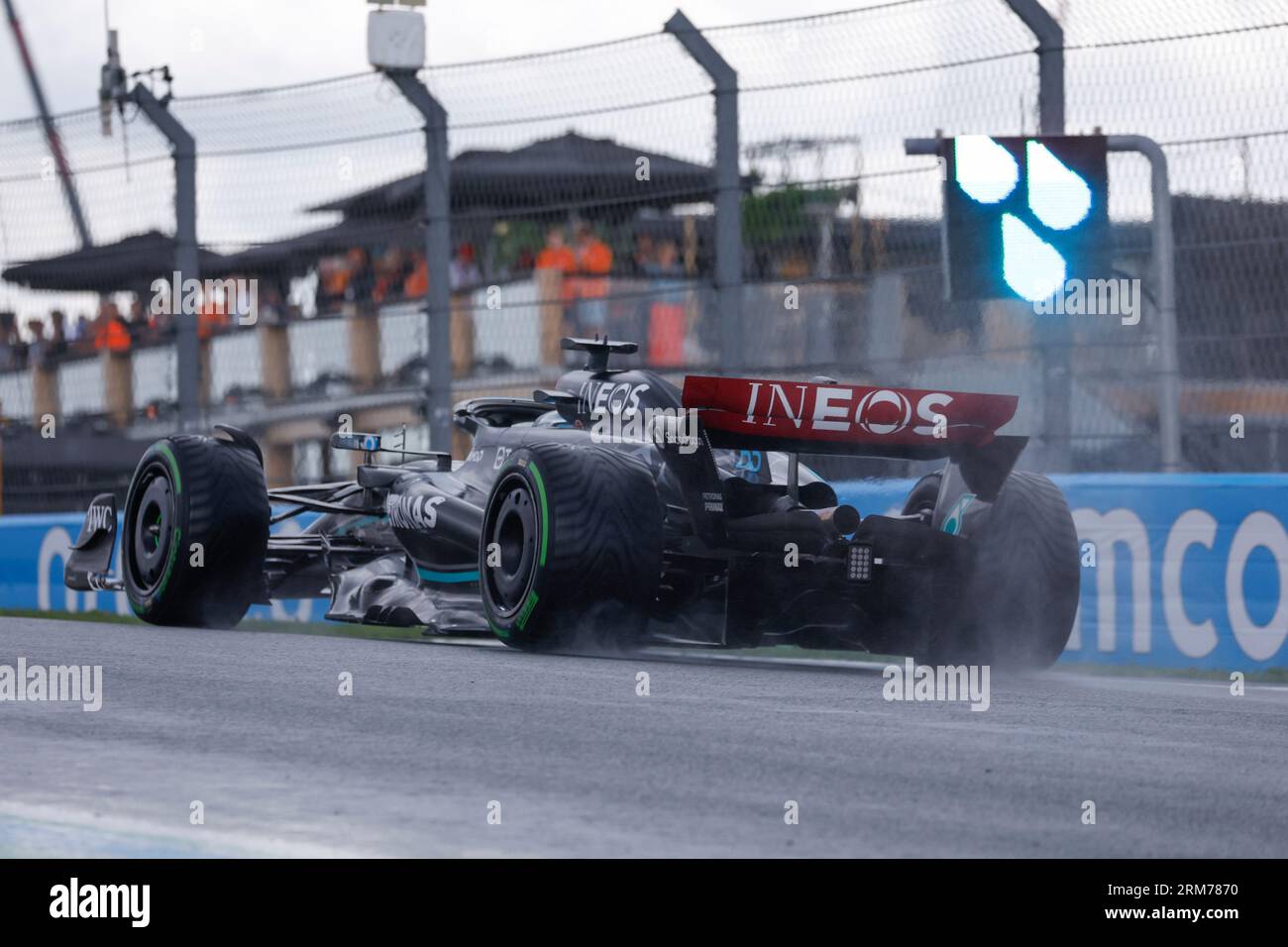 Mercedes rear wing f1 2024 hi-res stock photography and images - Alamy