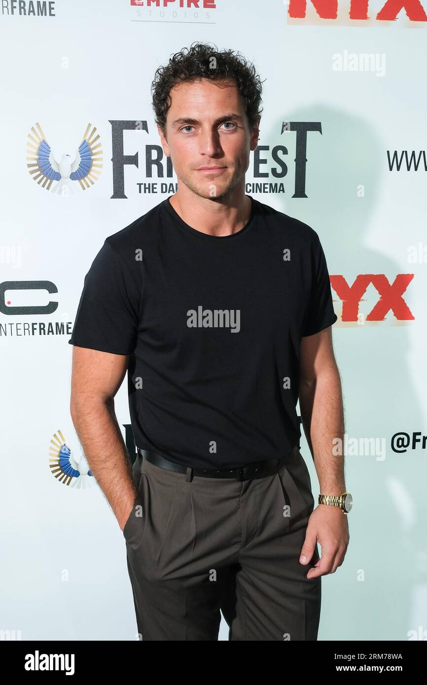 London, UK. 26th Aug, 2023. Davide Tucci photographed at the European ...