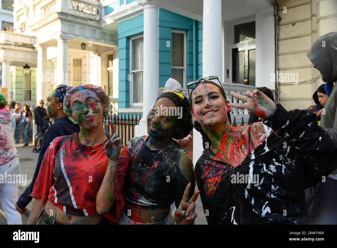 London, UK. 27th Aug, 2023. J’ouvert or Jouvay is the start of the ...