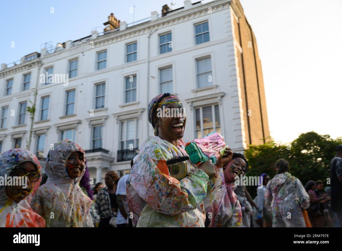 London, UK. 27th Aug, 2023. J’ouvert or Jouvay is the start of the ...