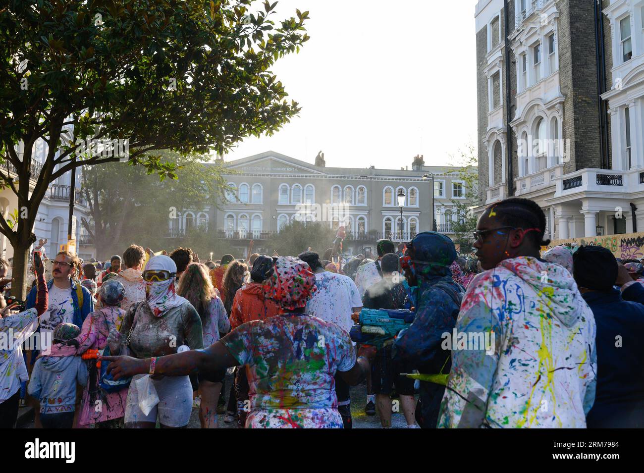 London, UK. 27th Aug, 2023. J’ouvert or Jouvay is the start of the ...