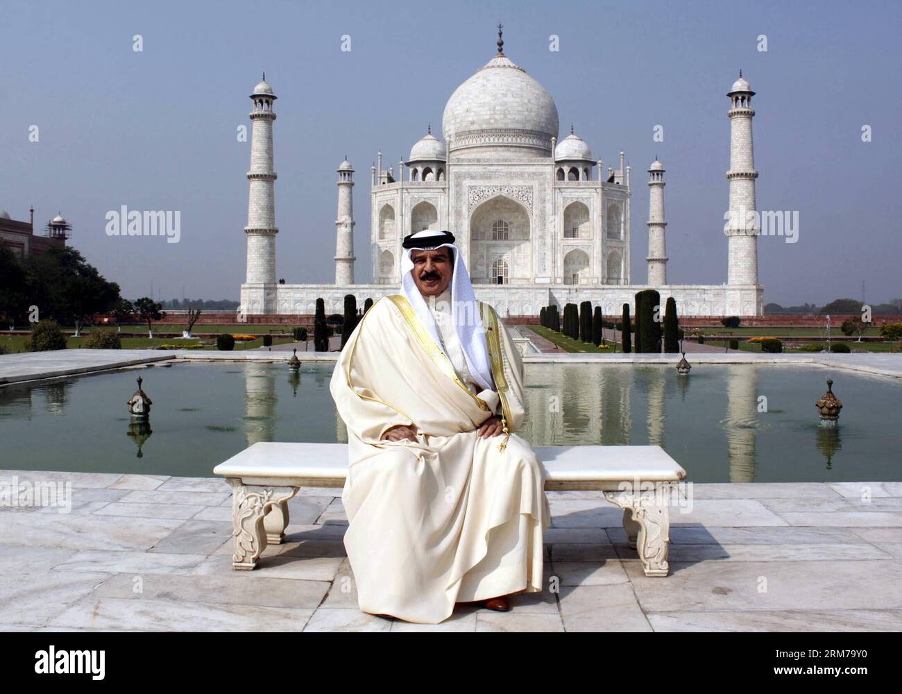 King hamad bin isa al khalifa hi-res stock photography and images - Alamy
