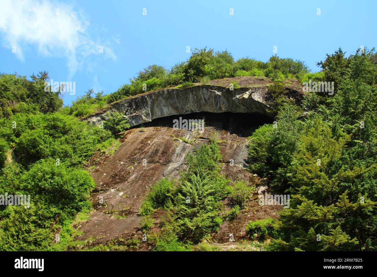 Alaska, Rock wall Misty Fiord National Monument- Tongass National ...