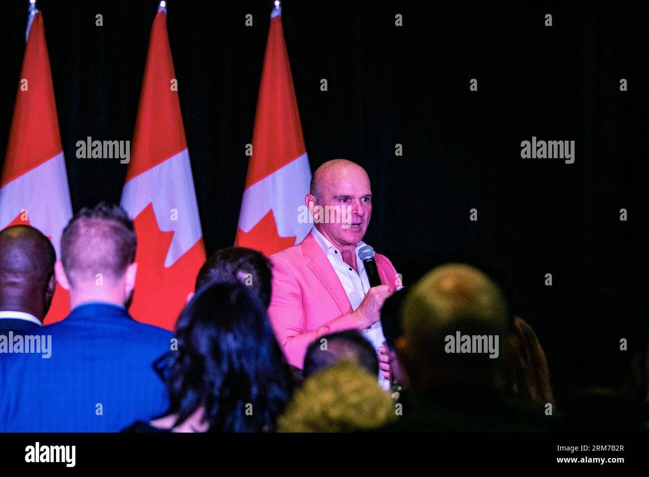 Edmonton, Canada. 26th Aug, 2023. Honorable Randy Boissonnault ...