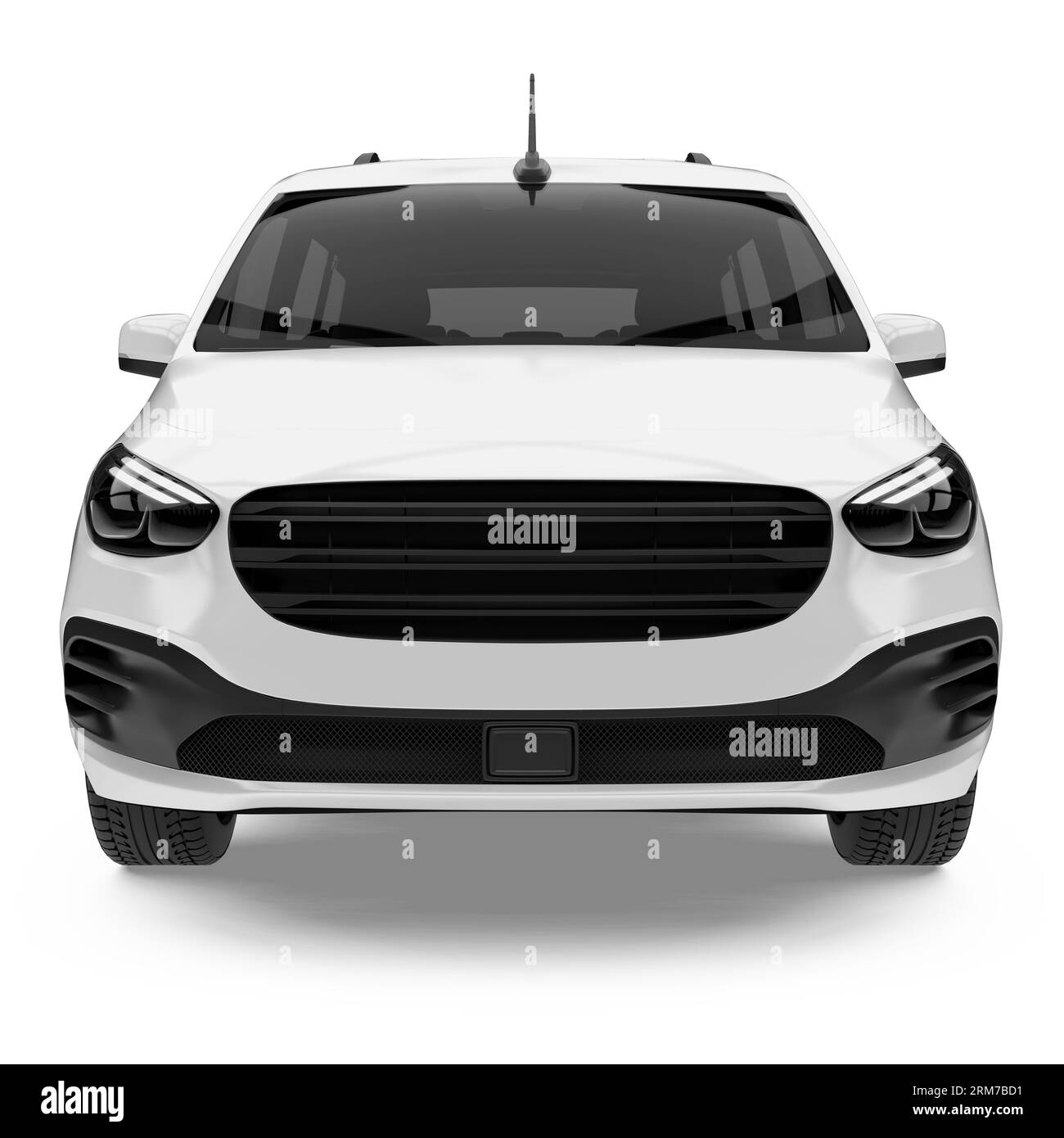 Courier service shipping delivery Black and White Stock Photos & Images ...