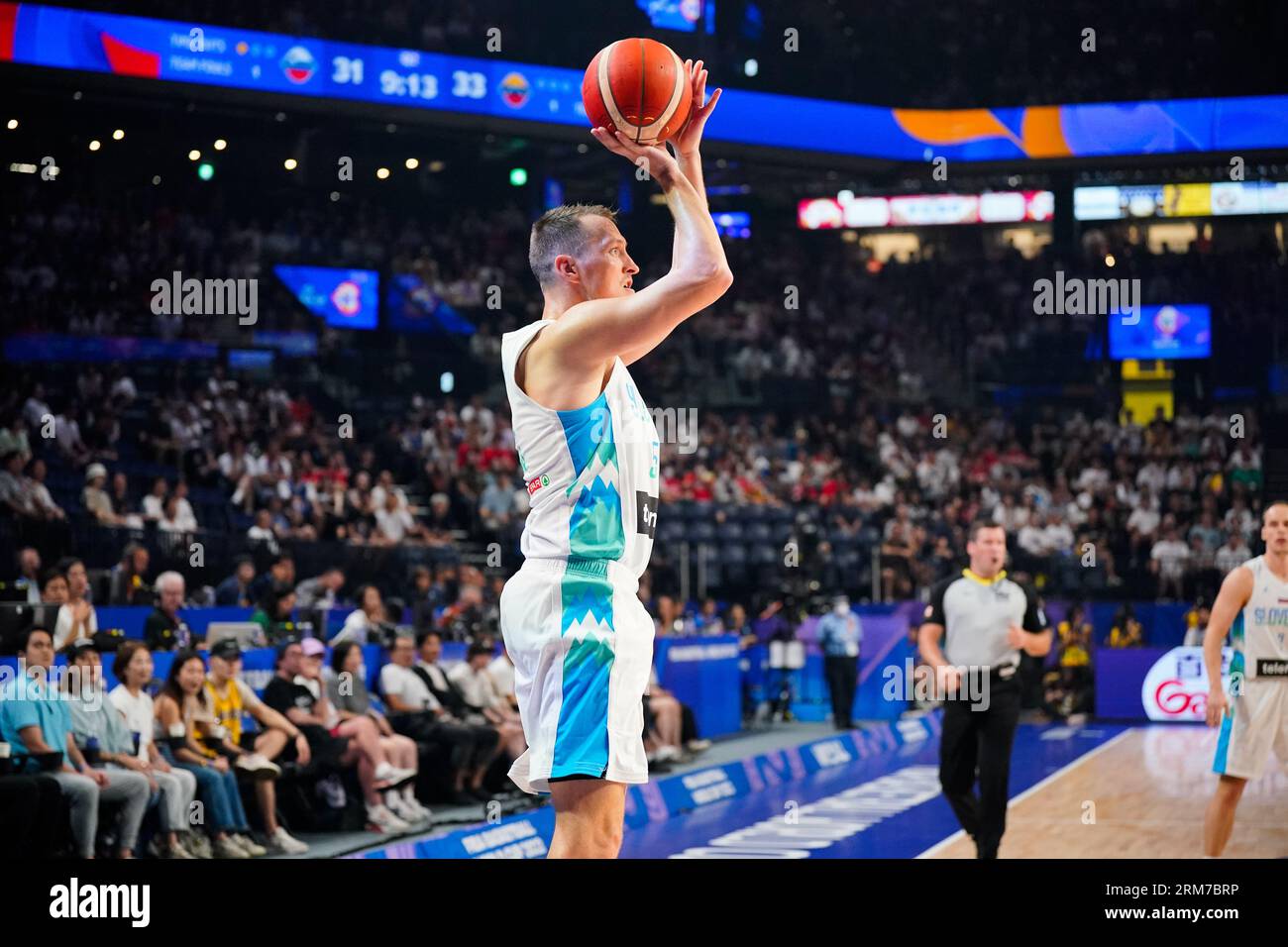 Jakob Cebasek (SLO), AUGUST 26 2023 - Basketball : FIBA Basketball ...