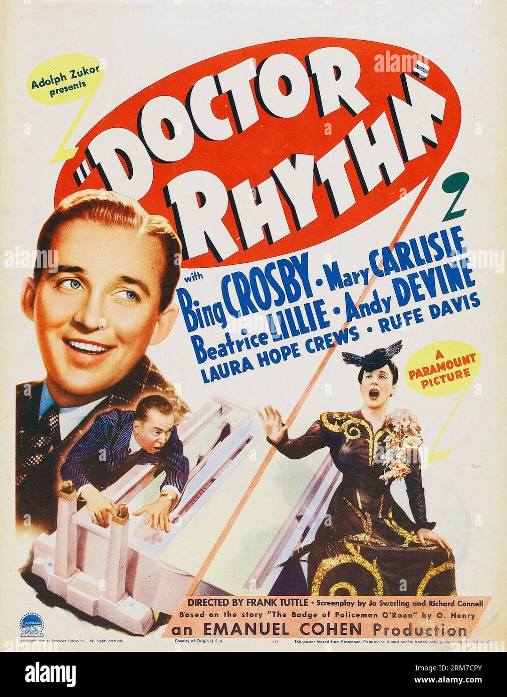 DOCTOR RHYTHM (1938), directed by FRANK TUTTLE. Credit: PARAMOUNT ...