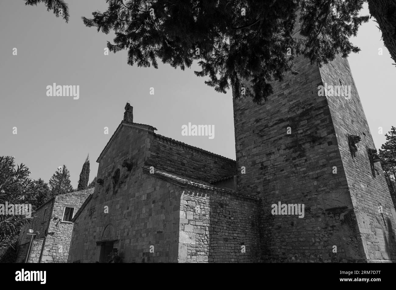 Surrounded by pines, in an area already inhabited in Roman times, the ...