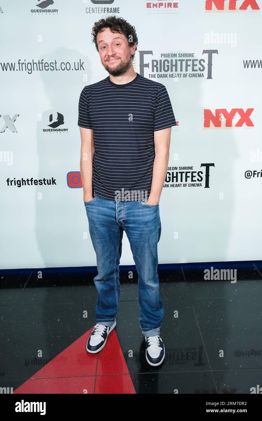 London, UK. 26th Aug, 2023. Samuel Bodin photographed at the World ...