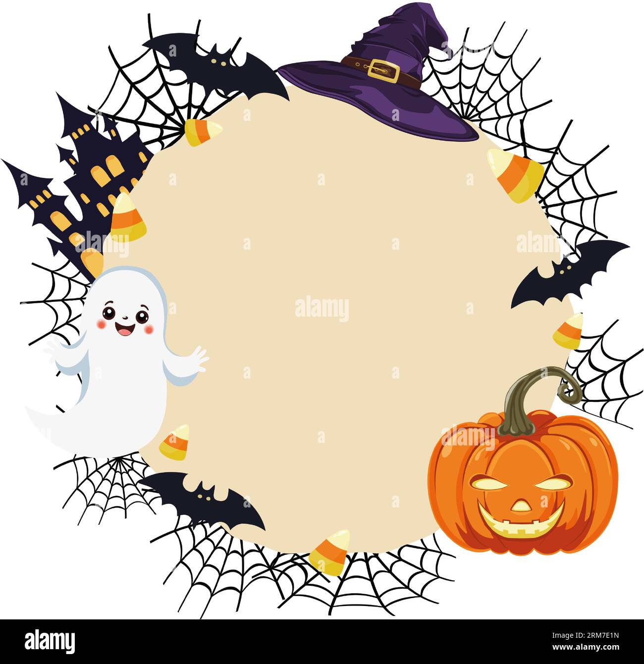 Black and yellow corn spider Stock Vector Images - Alamy