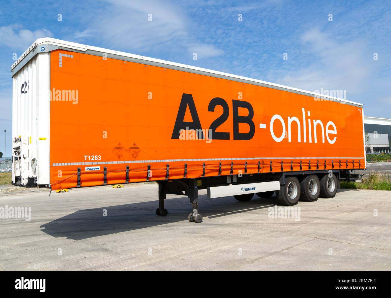 A2B-Online freight trailer transport company, Orwell Logistics Park ...