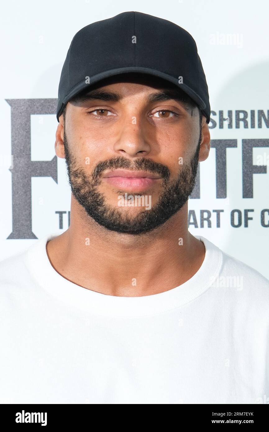 London, UK. 26th Aug, 2023. Nassim Lyes photographed at the UK premiere ...