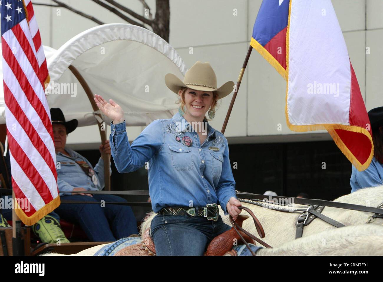 Us houston rodeo parade hi-res stock photography and images - Alamy