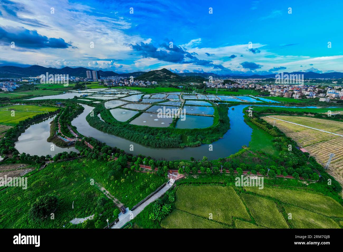 FUQING, CHINA - AUGUST 26, 2023 - Aerial photo taken on August 26, 2023 ...