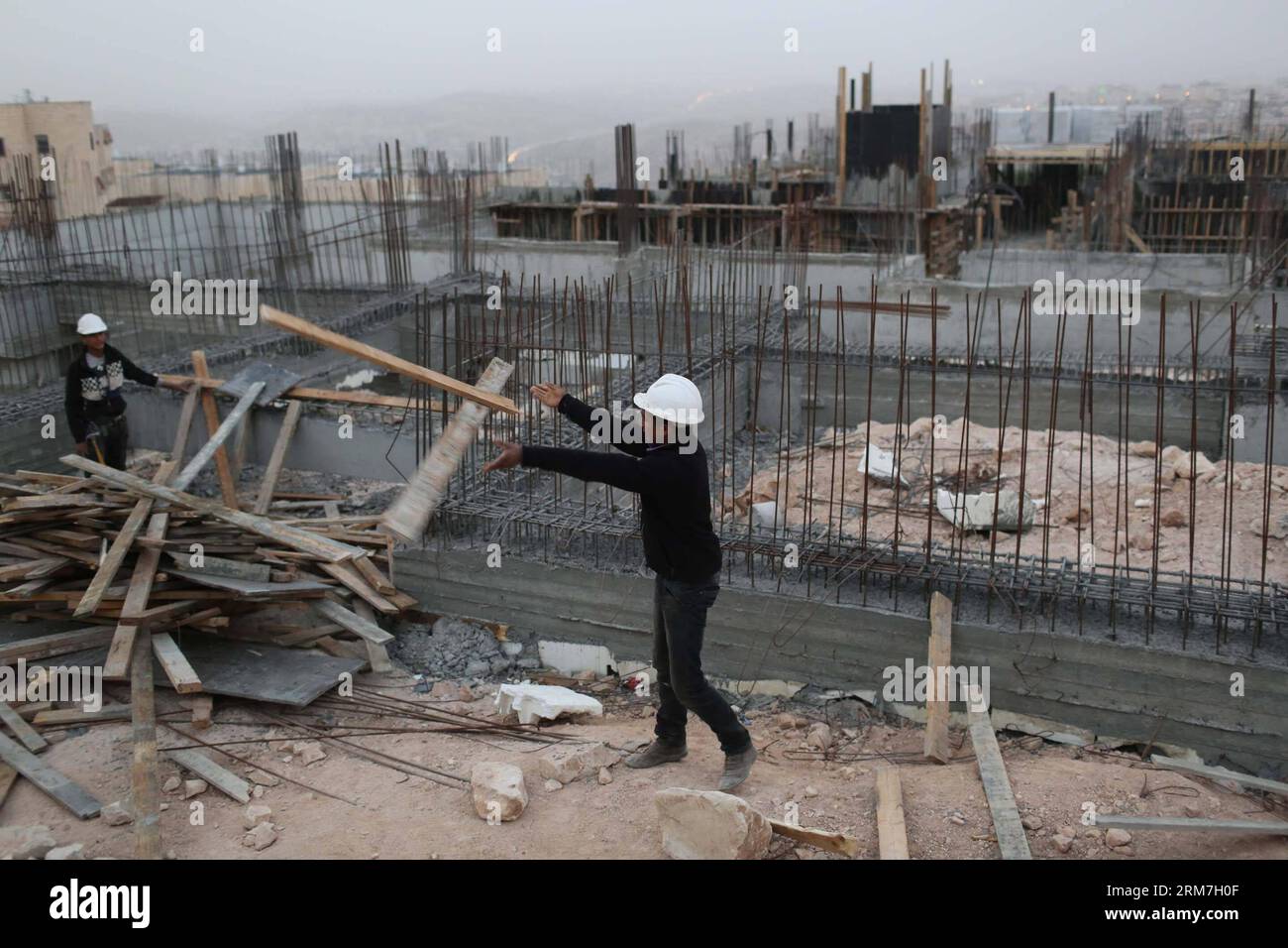 2012 photo shows a construction site hi-res stock photography and ...