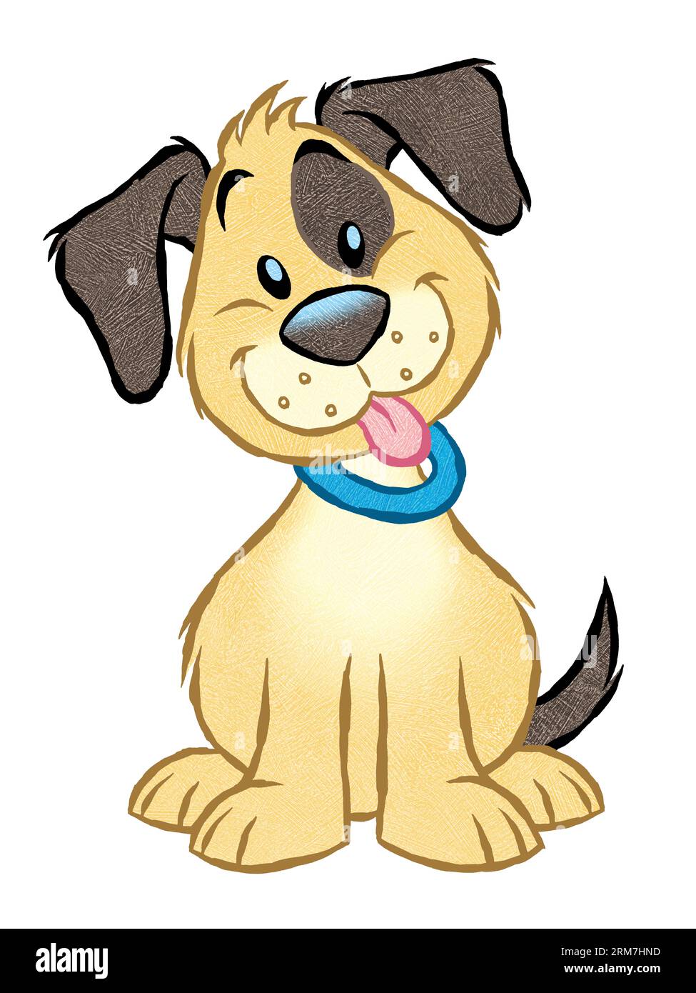 Dog Puppy Character Stock Photo - Alamy