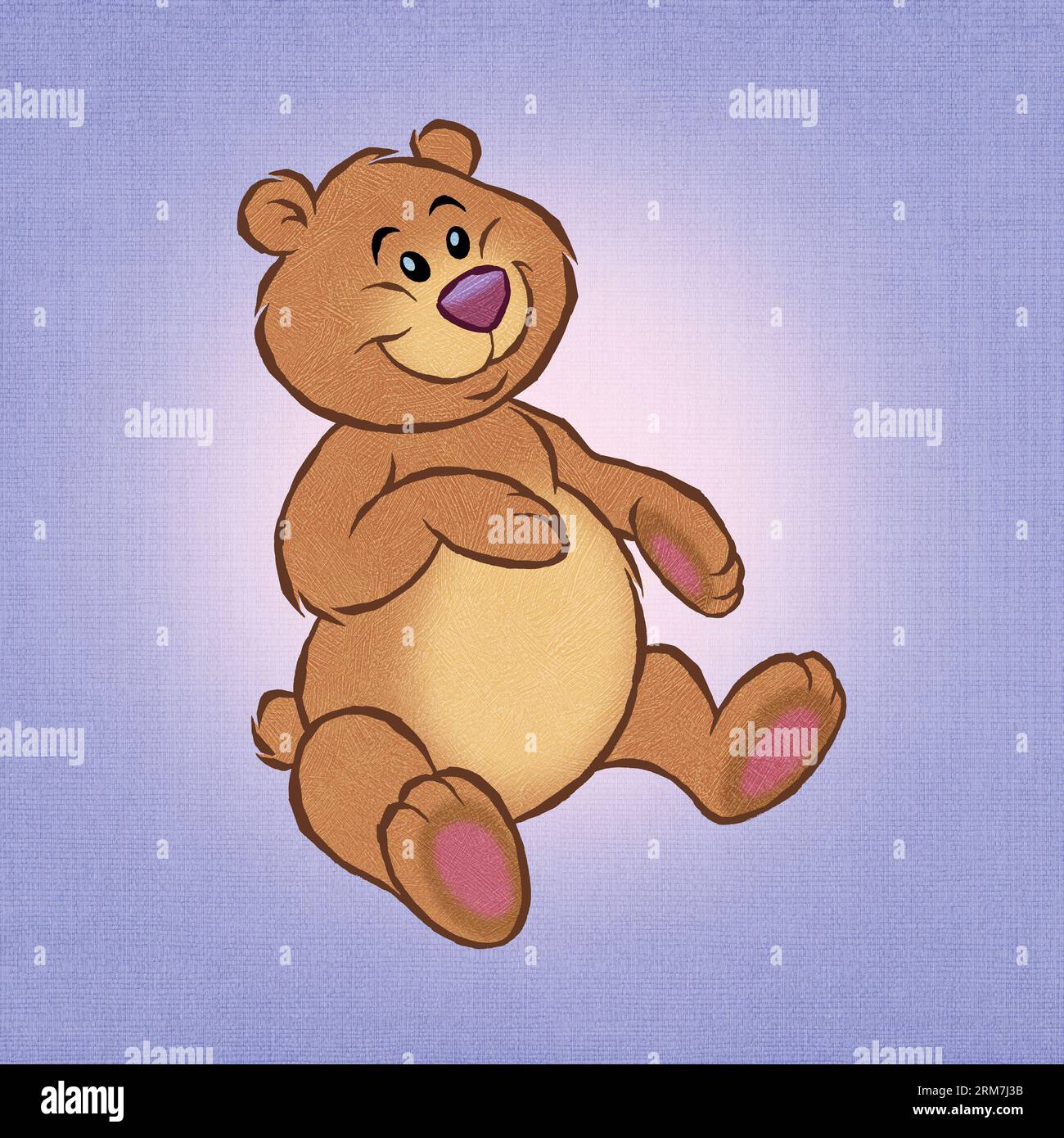 Teddy bear cartoon hi-res stock photography and images - Alamy