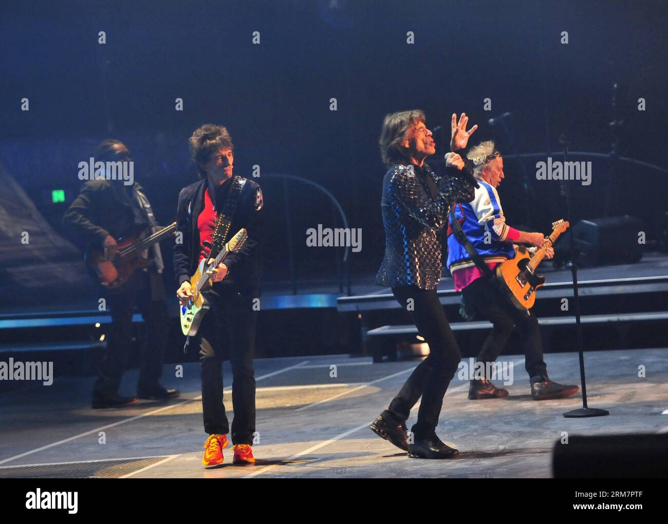 The rolling stones l r mick jagger hi-res stock photography and images ...