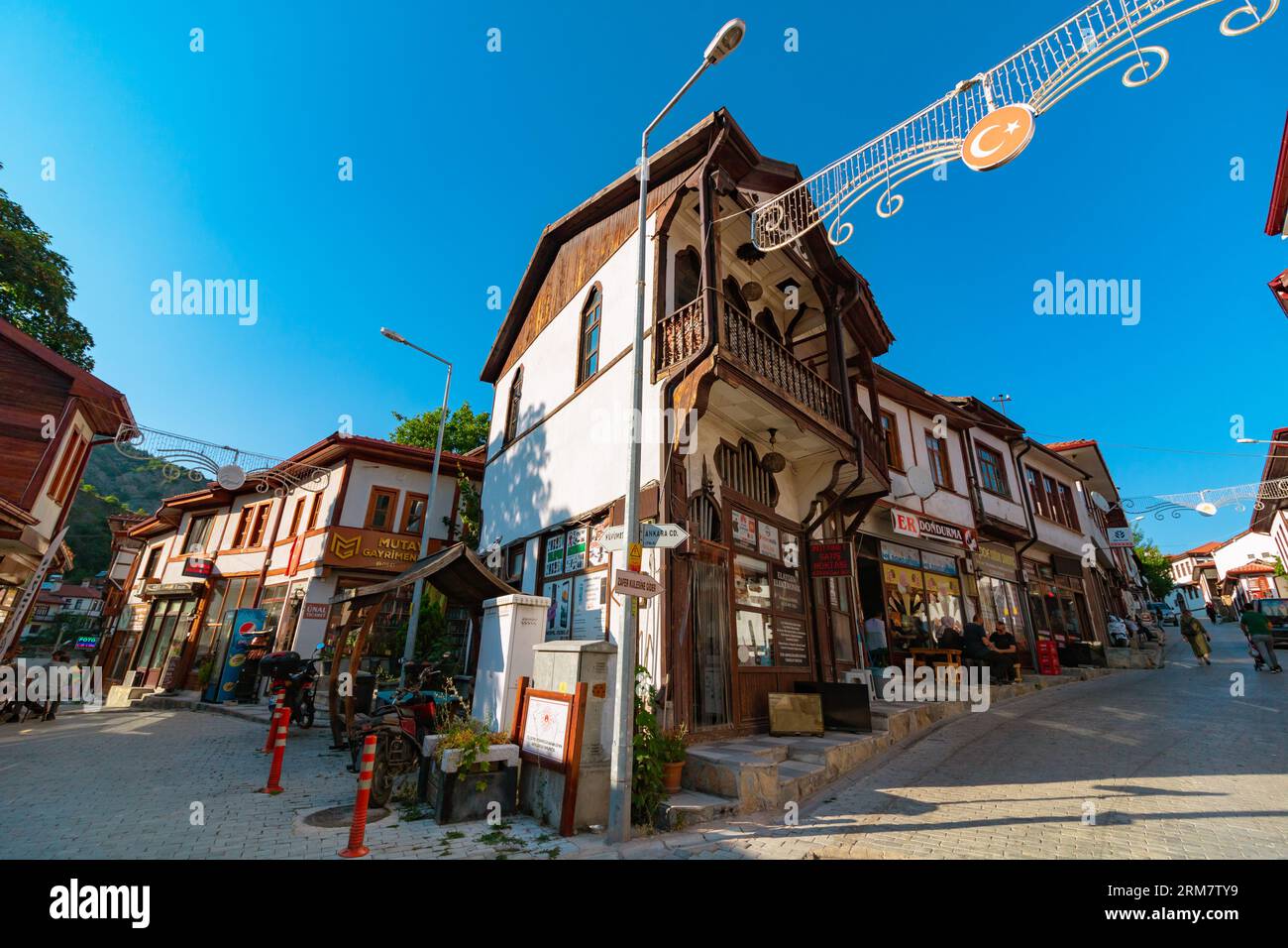 Goynuk streets. Goynuk, which is a cittaslow town of Bolu district ...