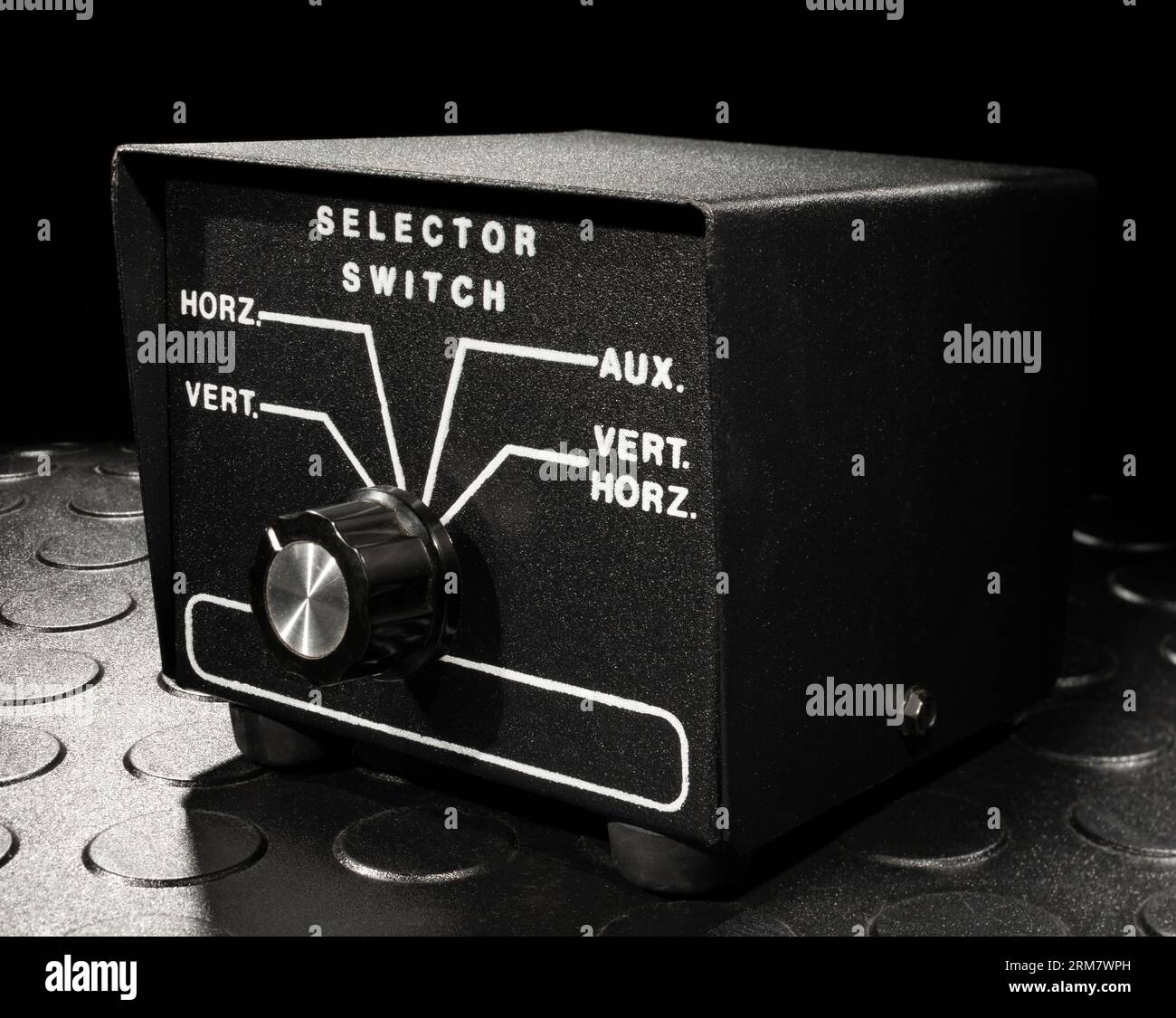 Aerial selector switch used by CB, ham and shortwave radio operators ...