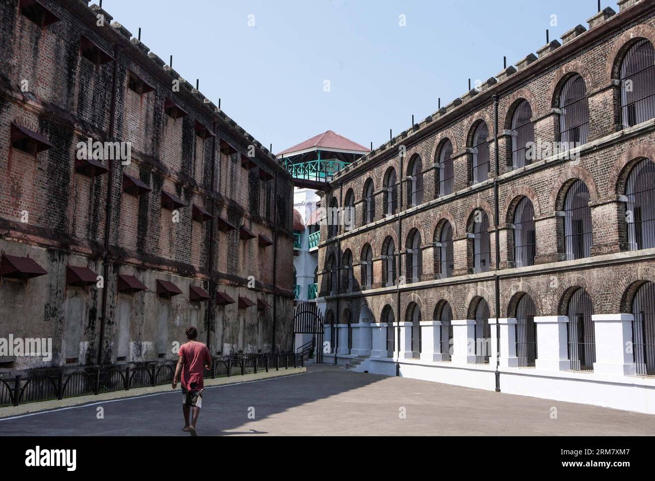 (140319) -- ANDAMAN AND NICOBAR ISLANDS, (Xinhua) -- Photo taken on ...