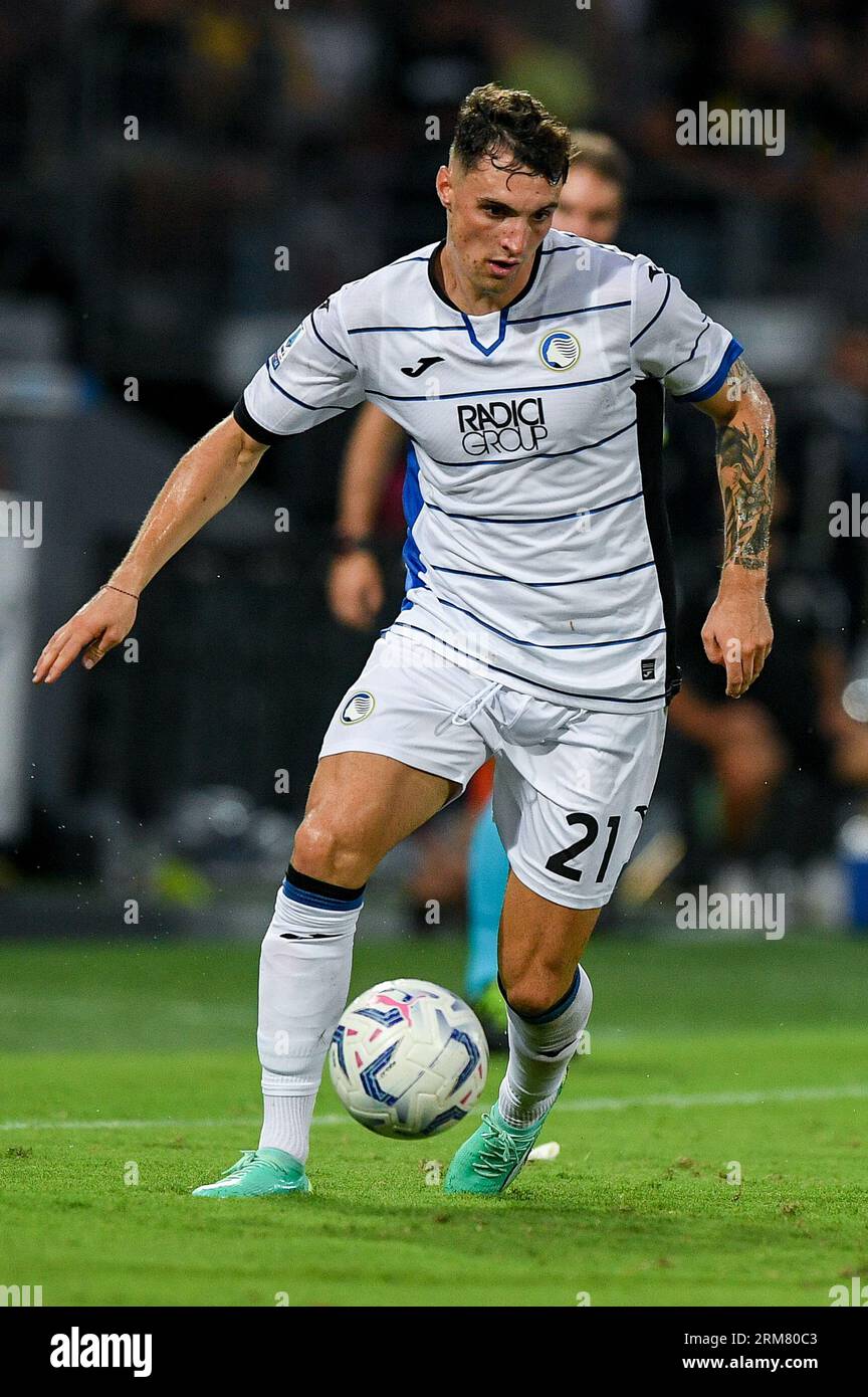 Frosinone, Italy. 26th Aug, 2023. Nadir Zortea of Atalanta BC during ...