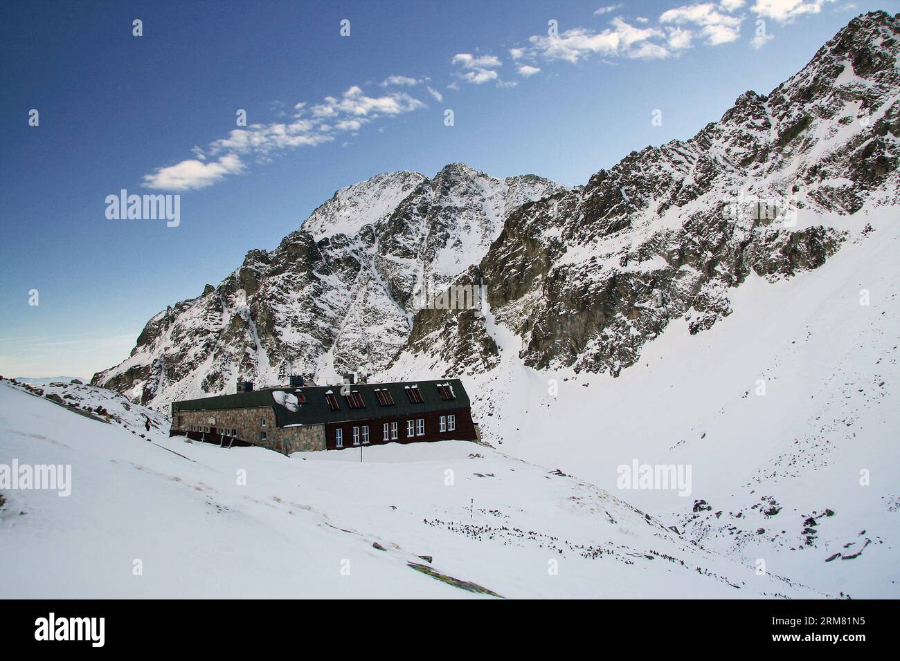 Mountain cottage in High Tatras Name of cottage is Zbojnicka chata ...