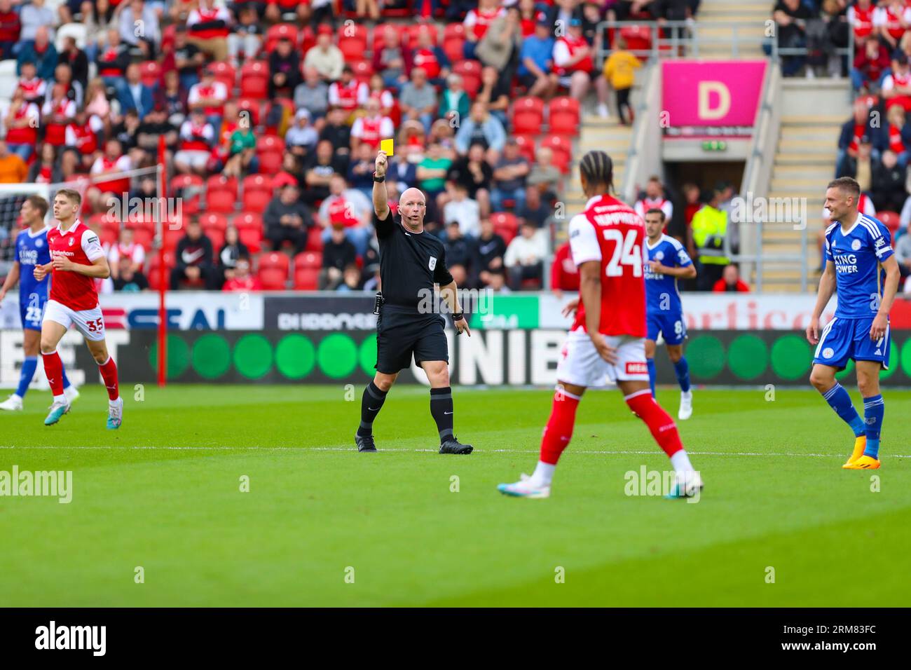 AESSEAL New York Stadium, Rotherham, England - 26th August 2023 Referee ...