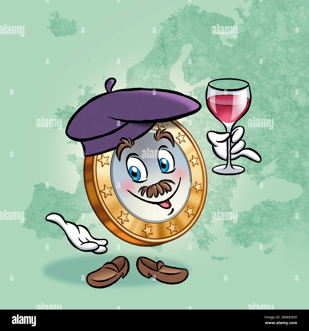 Greek wine map hi-res stock photography and images - Alamy