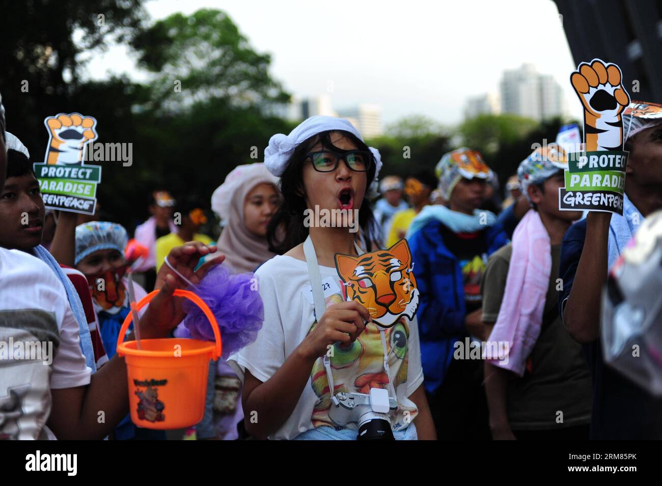 Deforestation protest jakarta hi-res stock photography and images - Alamy