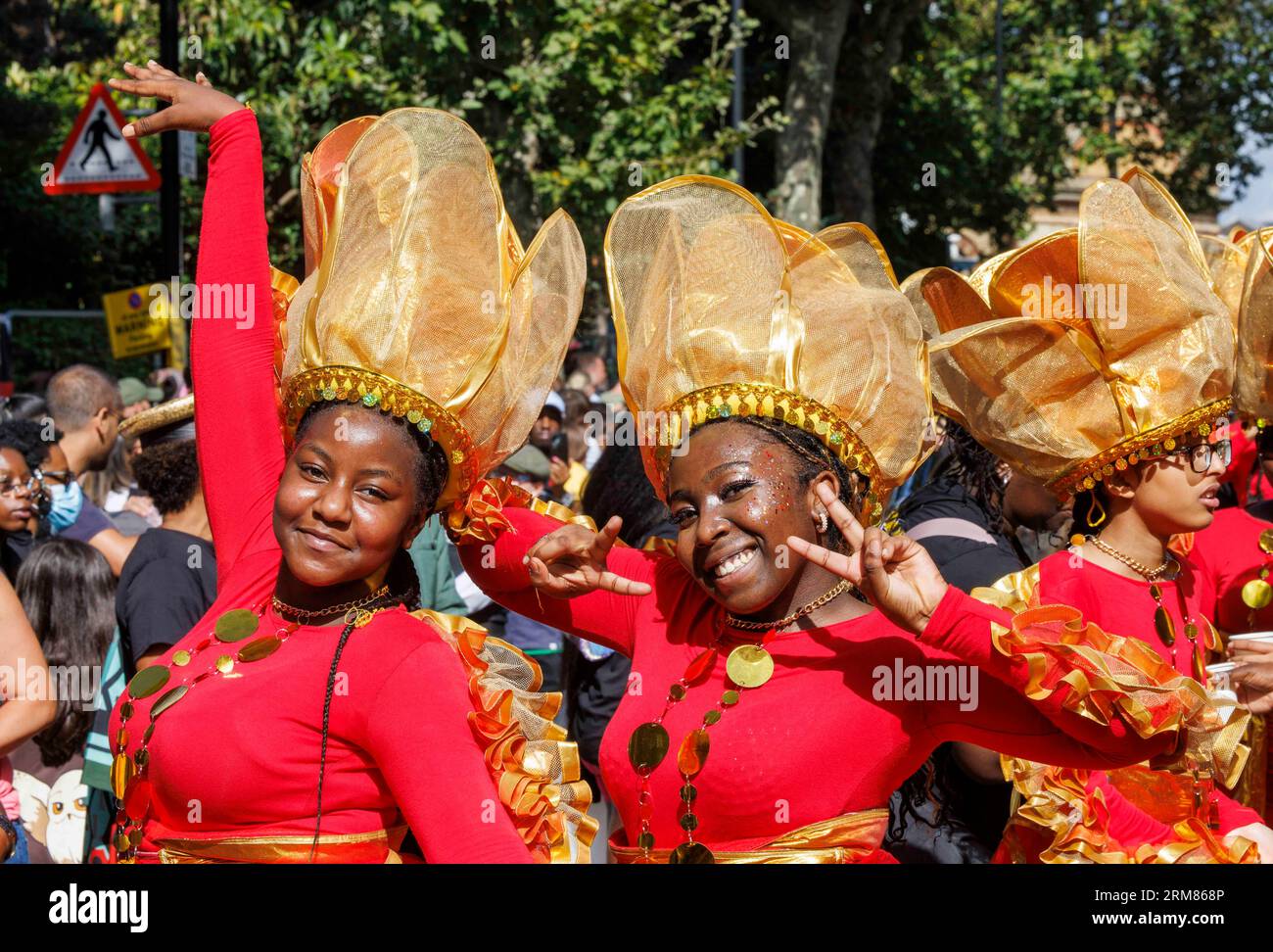 London, UK. 27th Aug, 2023. Families and Children's day at the Notting ...