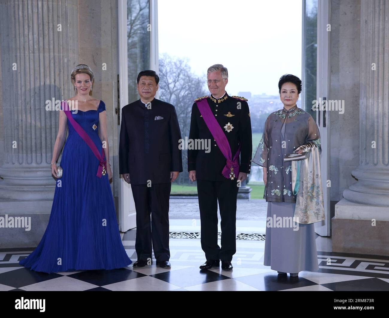 Queen state banquet 2014 hi-res stock photography and images - Alamy