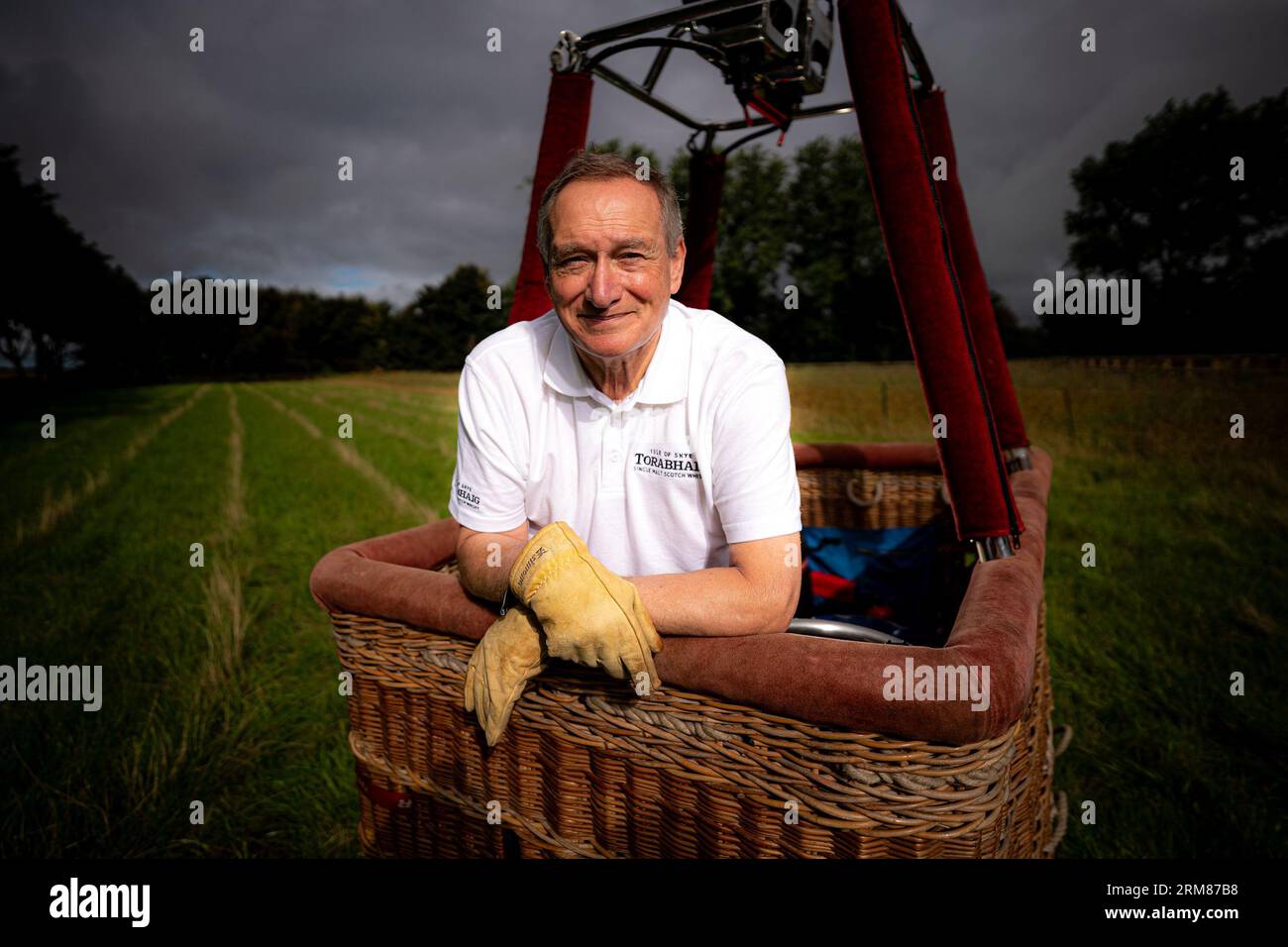 British explorer Sir David Hempleman-Adams, 66, at his home in ...