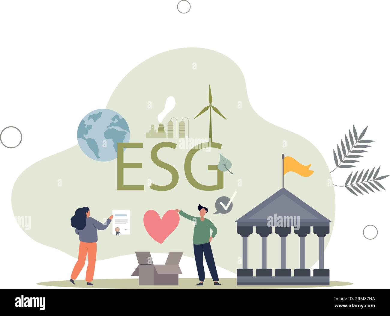 ESG environmental social governance as green company development ...