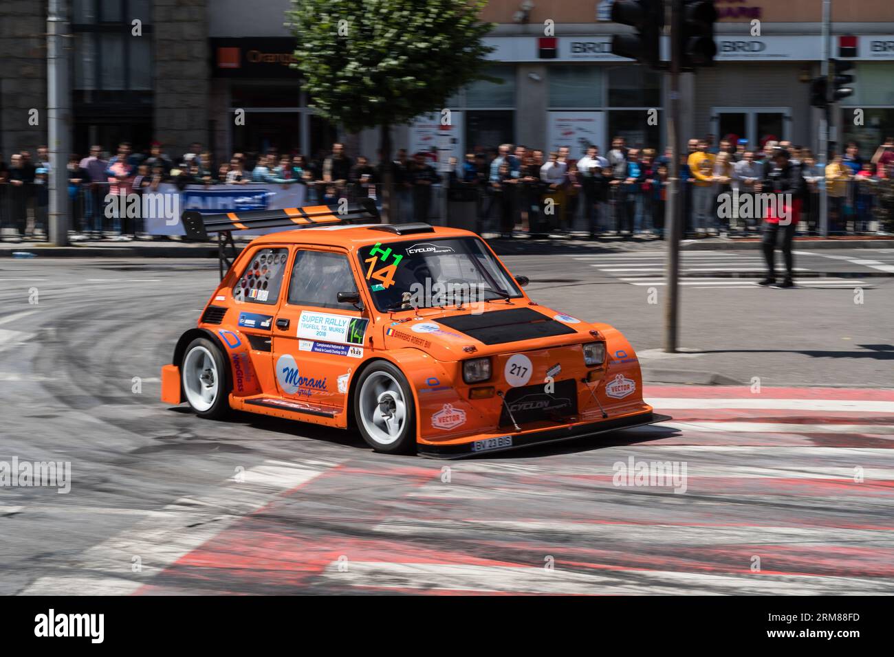 Rally fiat hi-res stock photography and images - Alamy