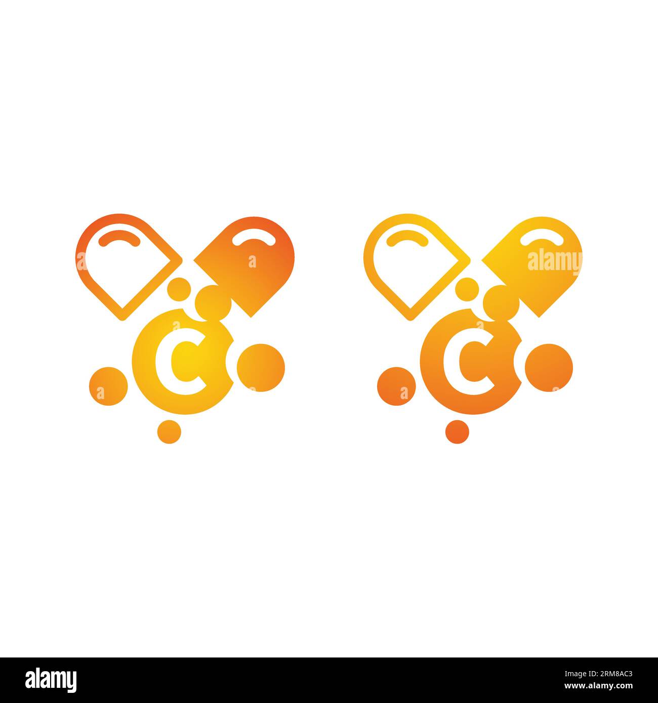 Pill tablet logo capsule medicine Stock Vector Images - Alamy