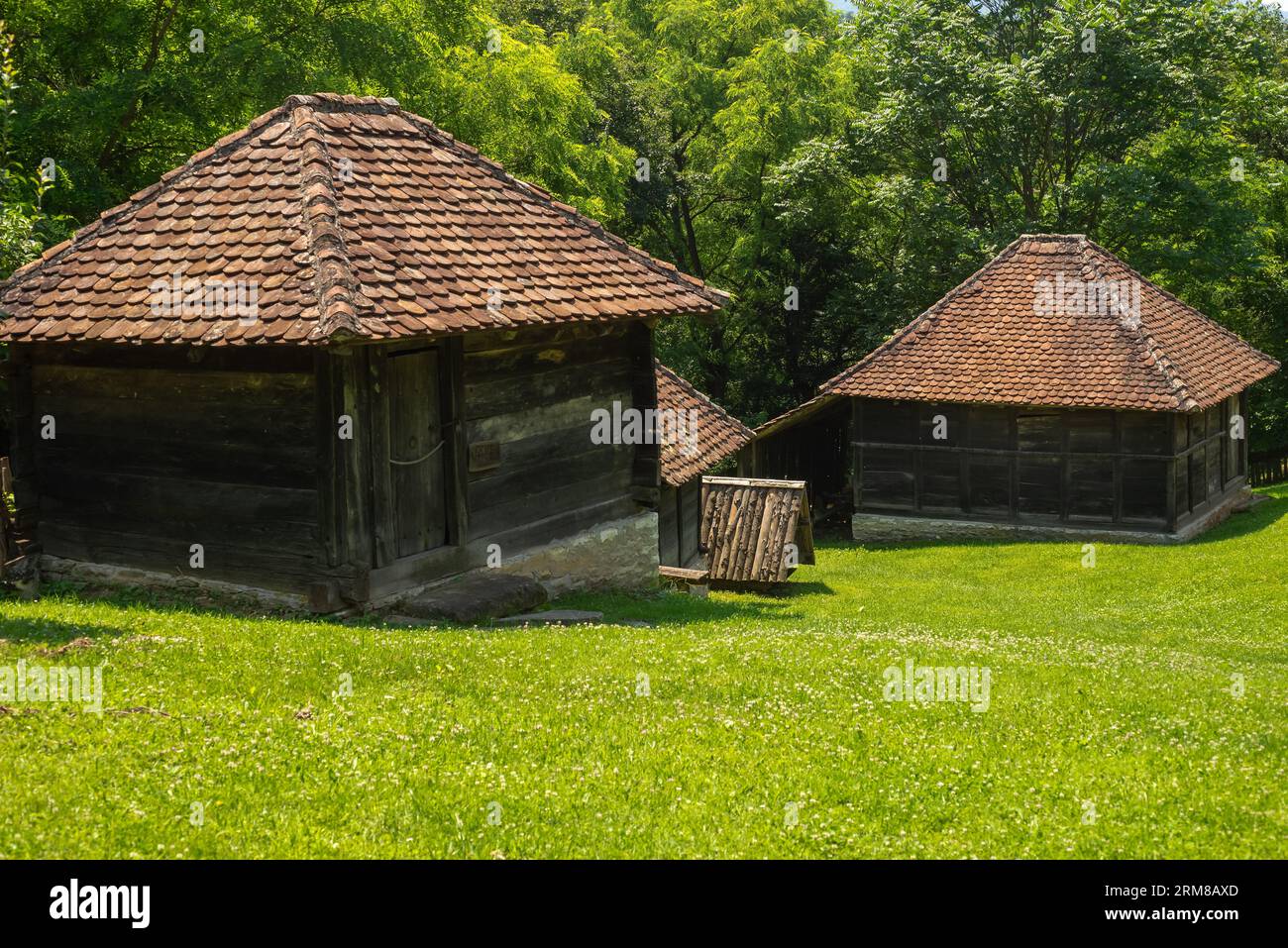 July 10, 2023, Struganik, Serbia, Museum of the birth house of Zivojin ...