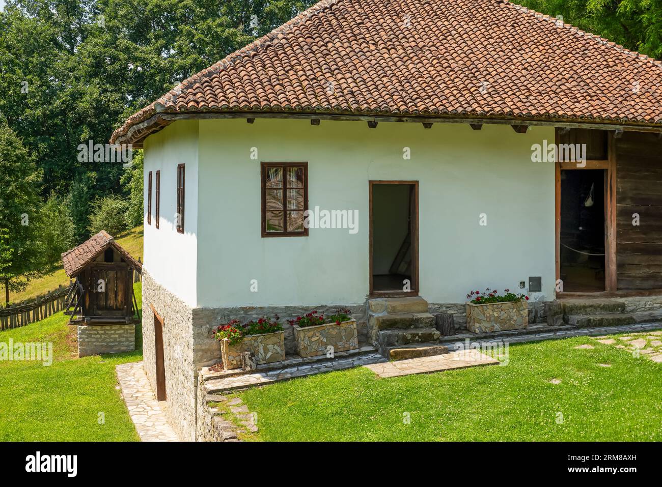 July 10, 2023, Struganik, Serbia, Museum of the birth house of Zivojin ...