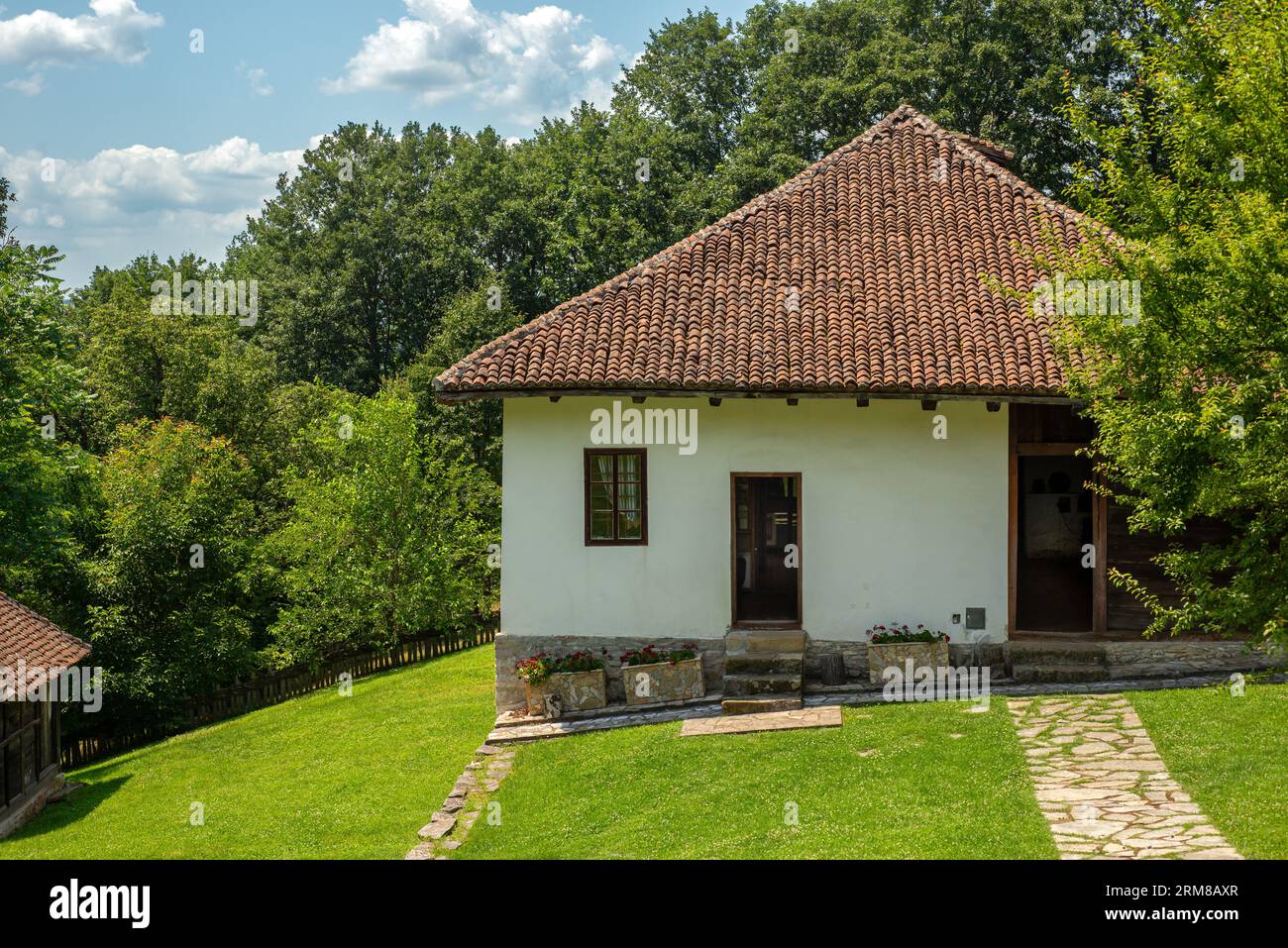 July 10, 2023, Struganik, Serbia, Museum of the birth house of Zivojin ...