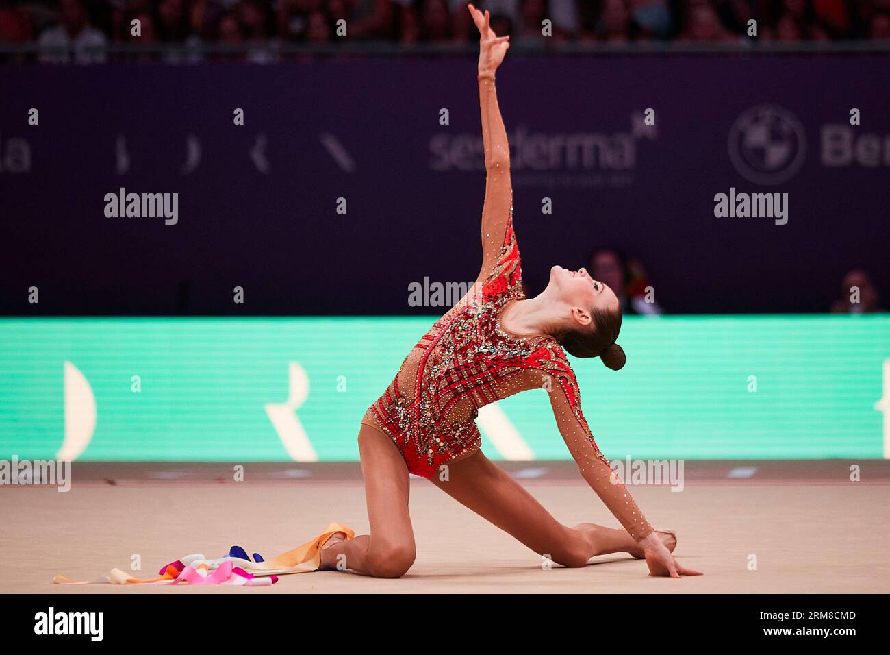 Germany's Darja Varfolomeev competes in the individual all-around final ...