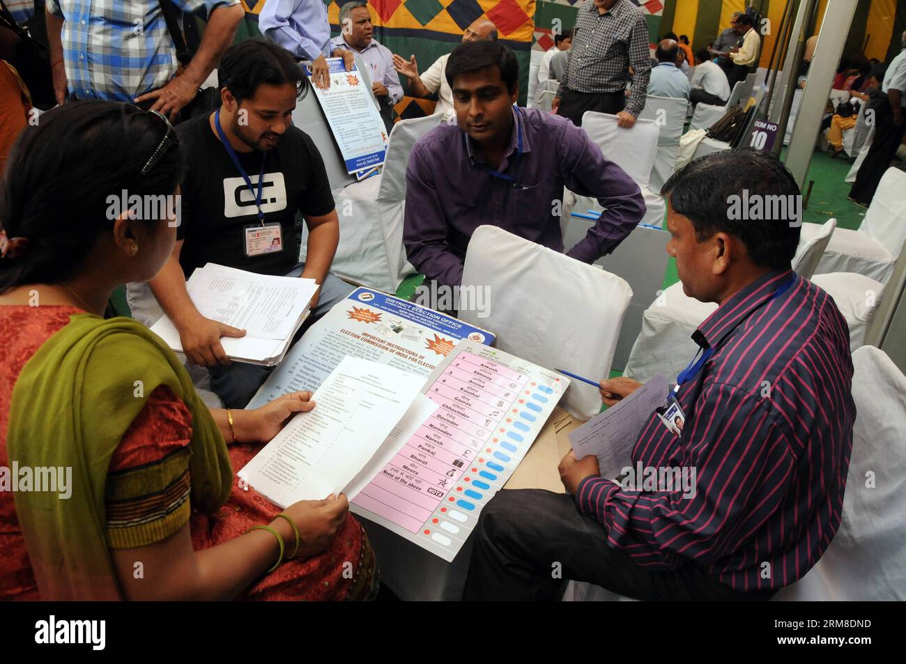 Preparations for third phase hi-res stock photography and images - Alamy