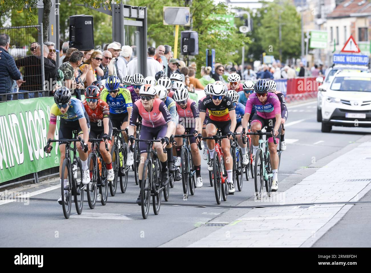Merksem, Belgium. 27th Aug, 2023. Belgian Marieke Meert and Belgian ...